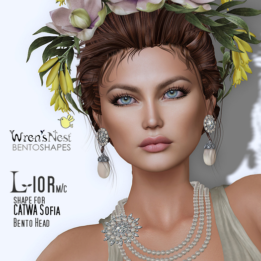 Second Life Marketplace - { wren's nest } Lior Shape for Catwa Sofia ...