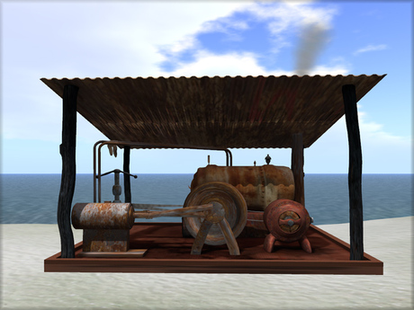 Second Life Marketplace - Animated Steam Engine