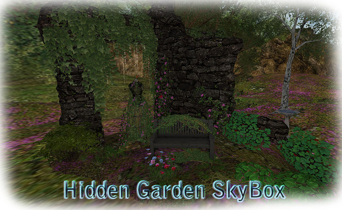 Second Life Marketplace - TRU Hidden Garden Skybox boxed