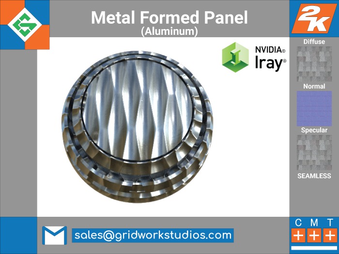 Second Life Marketplace - Metal Formed Panel(Aluminum)