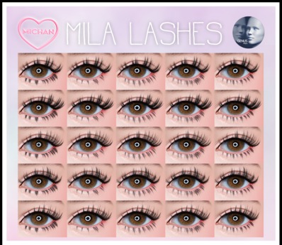 Second Life Marketplace - MICHAN - Mila Lashes [Genus]