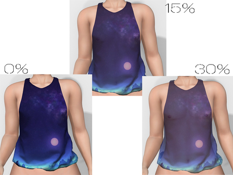 Second Life Marketplace - Silk Top "New Summer" TwoSided for flat-chest