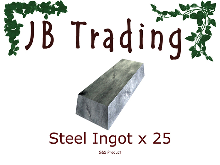 Second Life Marketplace - Steel ingot x 25 [G&S]