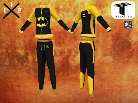Second Life Marketplace - (ADD ME!) **LW Batman COMBO (RL) Gym Suit ...