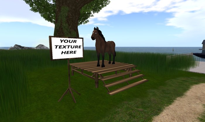 Second Life Marketplace - Horse Stand Deluxe