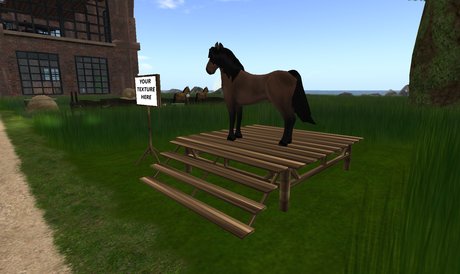 Second Life Marketplace - Horse Stand Deluxe