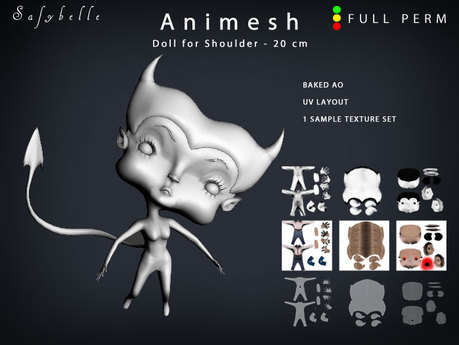 Second Life Marketplace - 313DEMO@Safybelle Animesh Jack's Dolls ...