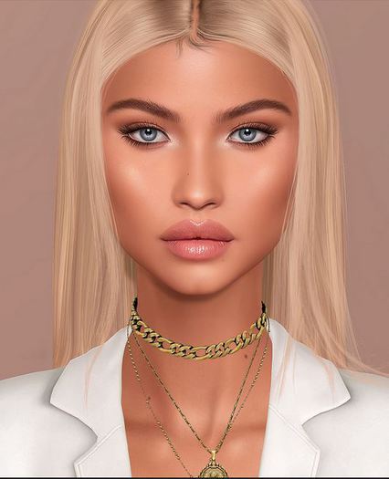 Second Life Marketplace - Lisa [tan] Omega applier + BoM Skin for Catwa ...