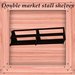 Second Life Marketplace - double market stall shelves G&S storage ...