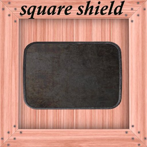 Second Life Marketplace - Escudo cuadrado / Square shield [G&S]
