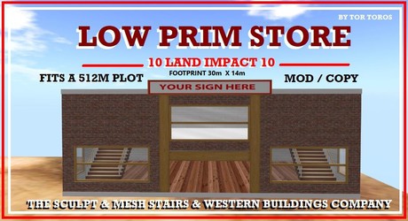 Second Life Marketplace - LOW PRIM STORE
