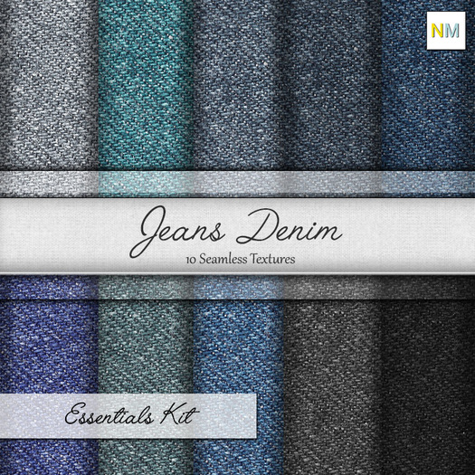 Second Life Marketplace - Jeans Denim Full Perm Textures