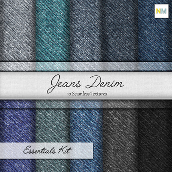 Second Life Marketplace - Jeans Denim Full Perm Textures