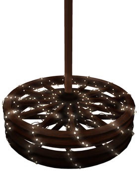 Second Life Marketplace - Tams - Ceiling Light - Dual Rotating Wagon ...