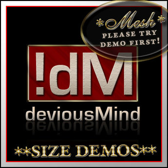 Second Life Marketplace - !dM deviousMind "Liandra" **SIZE DEMOS ...