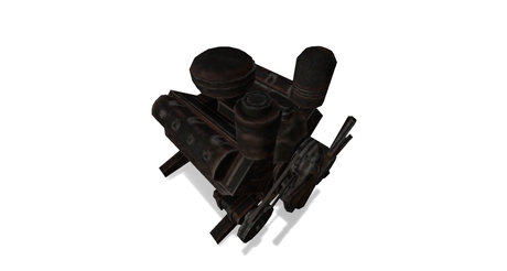 Second Life Marketplace - Old diesel engine v4 Mesh