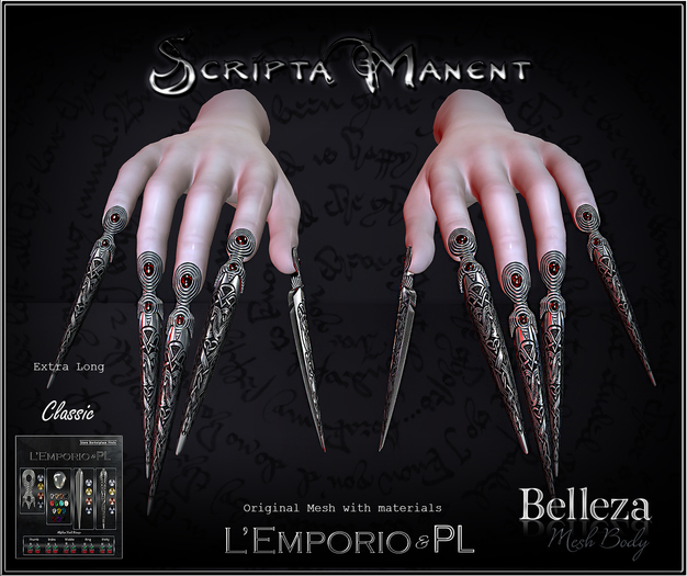 Second Life Marketplace - L'Emporio&PL::*Scripta Manent*::-Classic-Belleza-