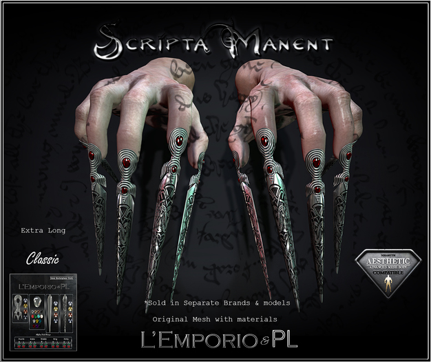 Second Life Marketplace - L'Emporio&PL::*Scripta Manent*::-Classic-AESTHETIC