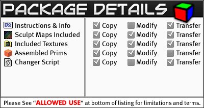 Second Life Marketplace - 1 Prim Sculpted Blinds - Open/Half/Closed w ...