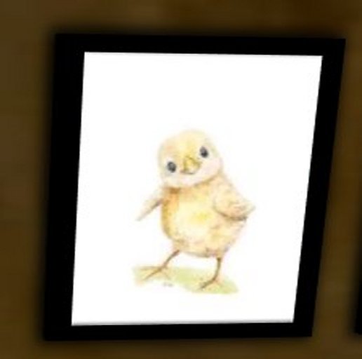 Second Life Marketplace - BABY FARM ANIMALS POSTER - CHICK - FRAMED b