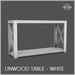 Second Life Marketplace - Sequel - Linwood Table - White