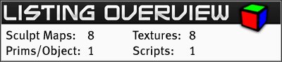 Second Life Marketplace - 1 Prim Sculpted Blinds - Open/Half/Closed w ...