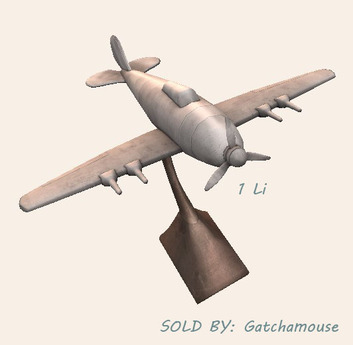 Second Life Marketplace - NOMAD // Airplane Decor