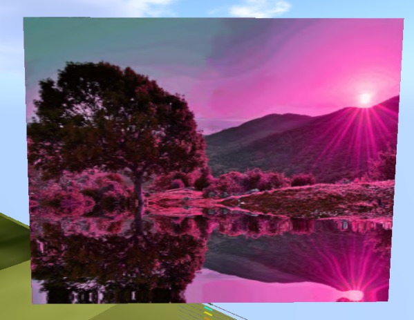 Second Life Marketplace - Nature Water Sun Lake Evening Sunset