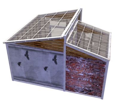 Second Life Marketplace - Green House / SERRE (BOX)