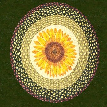 Second Life Marketplace - sunflower pattern braided country style round ...