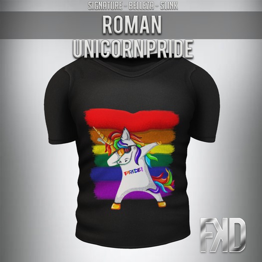 Second Life Marketplace - [FʞD] ROMAN - UNICORN PRIDE