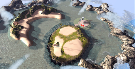 Second Life Marketplace - Island "Pacific ring" for 64x64 land size or ...