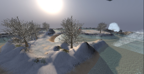Second Life Marketplace - Island "Pacific ring" snow edition 64x64 land ...