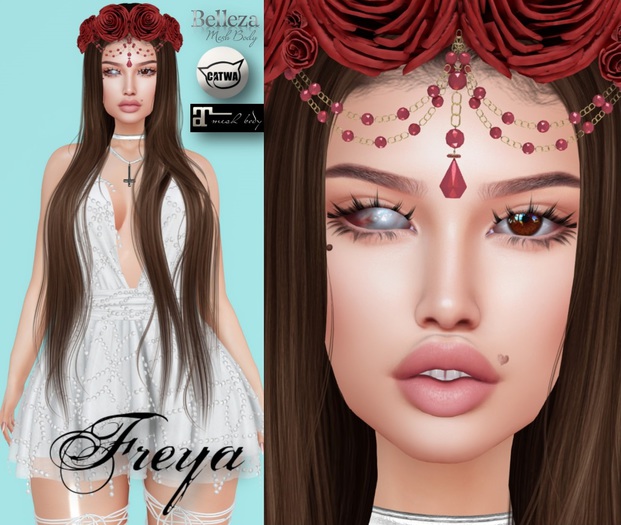 Second Life Marketplace - -bus- Freya Shape DEMO {Catya Catwa}