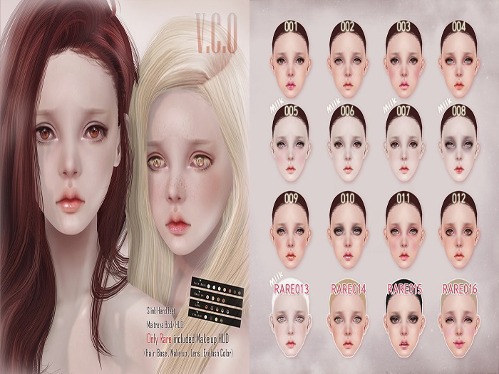 Second Life Marketplace - VCO ~ Mary Mesh Head {002}