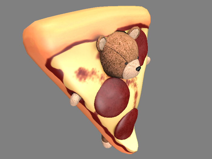 Second Life Marketplace - Pizza Bear