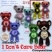 Second Life Marketplace - [Boomerang] - I don't care bear (Toxic)