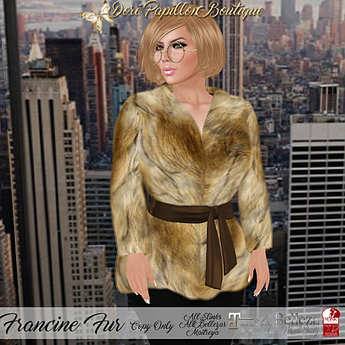Second Life Marketplace - DPB Francine Fur - Sable *Mty, Hourglass ...