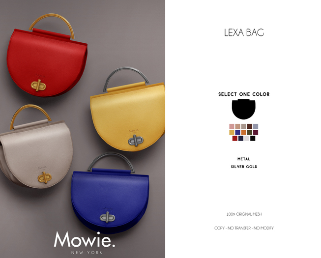 Second Life Marketplace - Mowie. - "Lexa" Bag