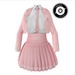 Second Life Marketplace - Preppy Uniform - Warm Pink Freya (WEAR)