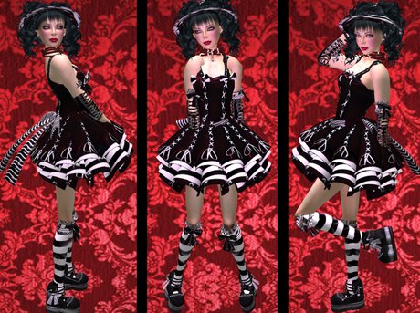 Second Life Marketplace - Gothic Doll Full Avatar (no hair) TagGoth ...