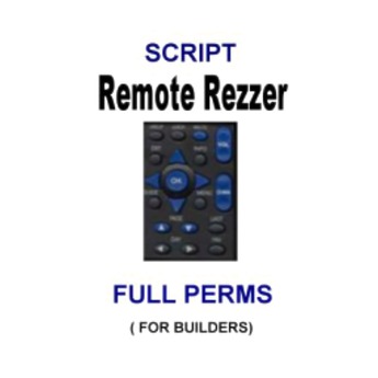 Second Life Marketplace - Remote Control Rezzer