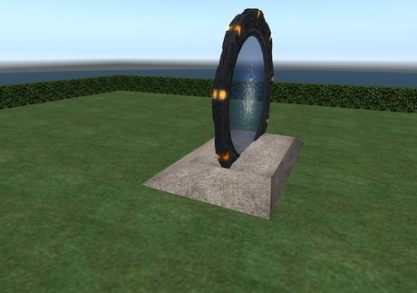 Second Life Marketplace - 1 Prim Simple Stargate Stand
