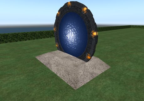 Second Life Marketplace - 1 Prim Simple Stargate Stand