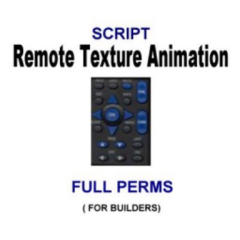 Second Life Marketplace - Remote Control - Different Texture Animations