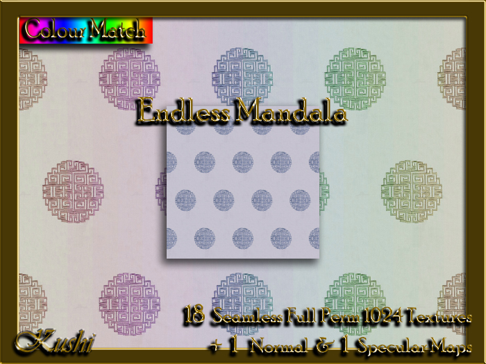 Second Life Marketplace - Endless Mandala Textures