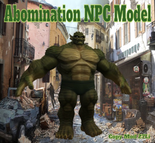 Second Life Marketplace - Abomination NPC Model