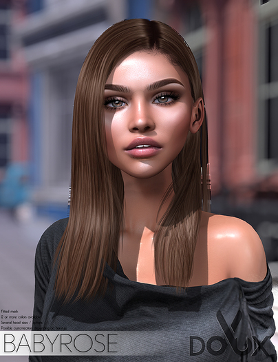 Second Life Marketplace - DOUX - Babyrose hairstyle [DEMO]