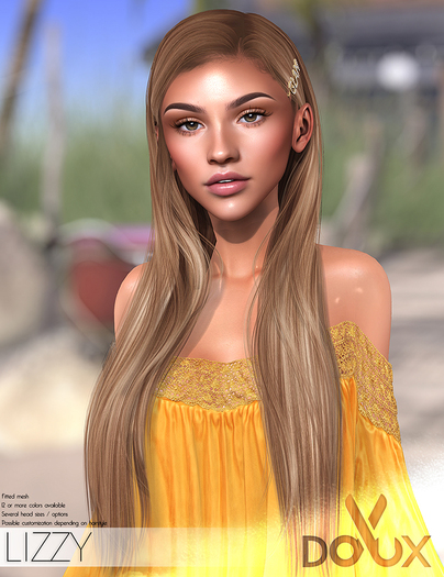 Second Life Marketplace - DOUX - Lizy hairstyle [DEMO]