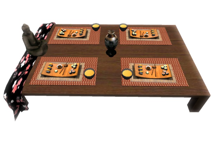 Second Life Marketplace - .:M.LAW:. Oriental GARDEN Gacha TABLE